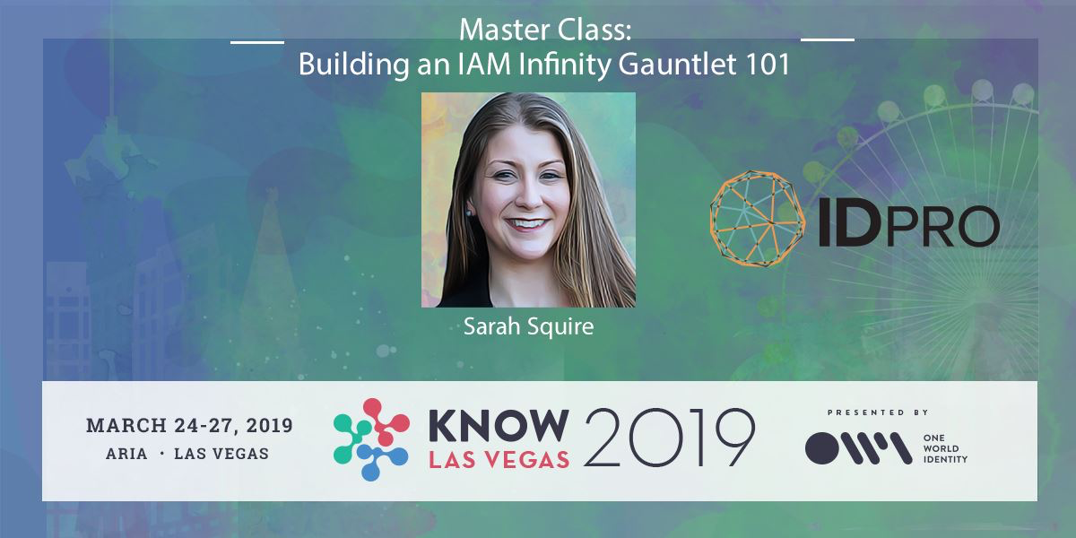 IDPro @ KNOW 2019 - IDPro