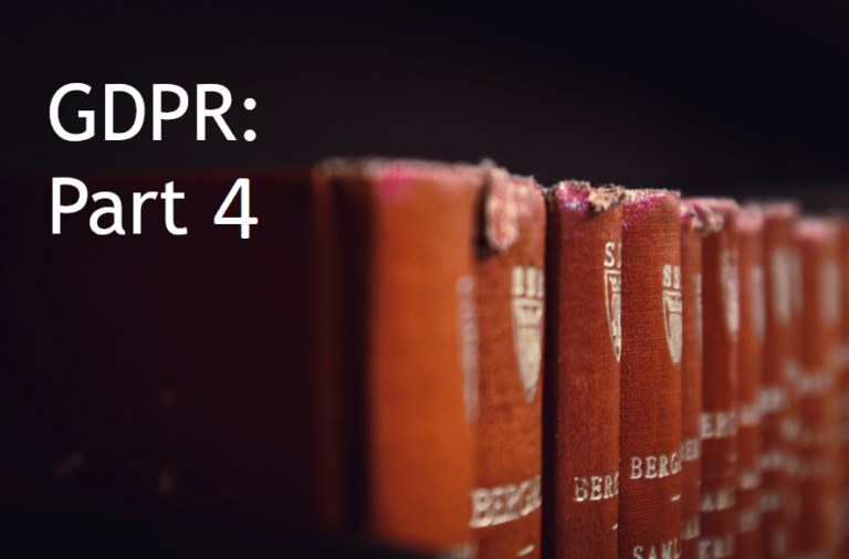 GDPR Part 4: Identification, Classification, and Analysis - IDPro