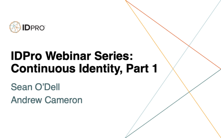 Continuous Identity, Part 1: Why Your Data Foundation Matters More Than ...